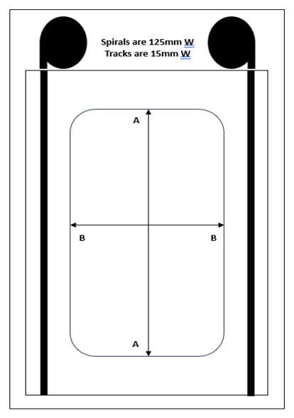 Vertical Tambour Door in White - Tambour Doors from Tambour Solutions